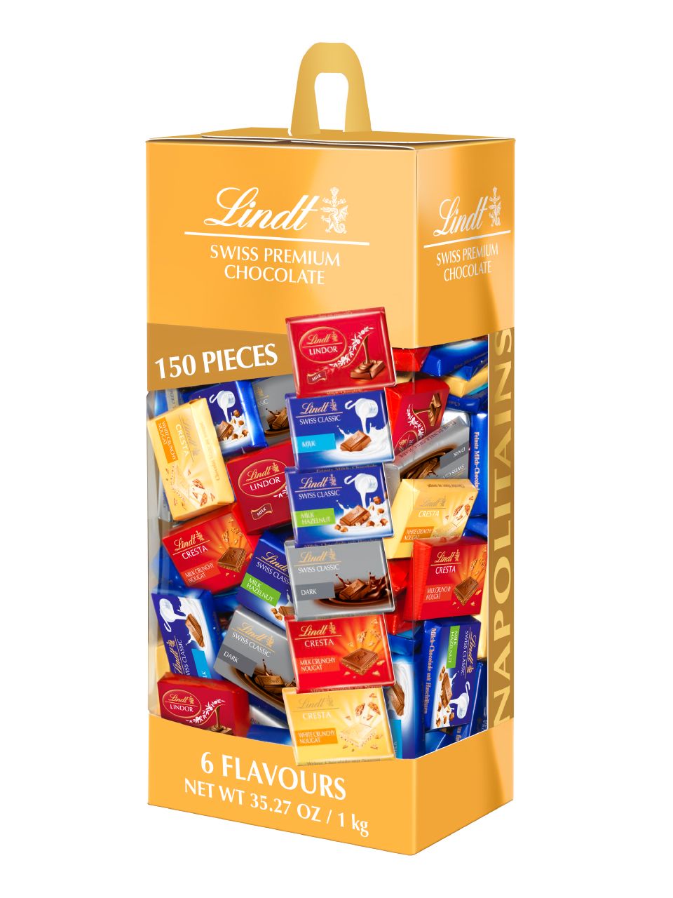 Lindt Assorted Napolitains Carrier Box 1000g | Frankfurt Airport Online ...