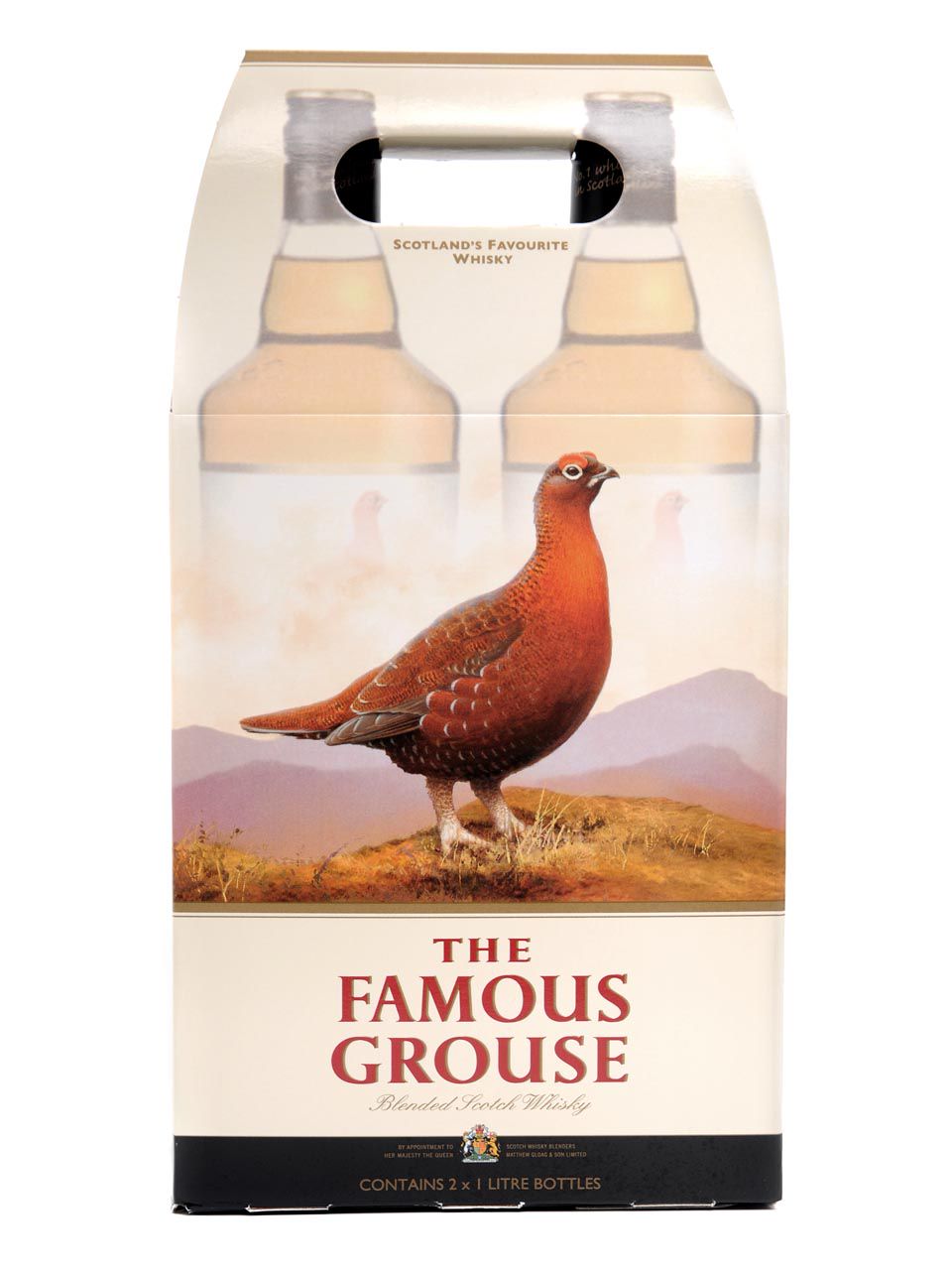 The Famous Grouse Blended Scotch Whisky 威士忌 40 度 2x1L（双瓶装） | 法兰克福机场网上购物