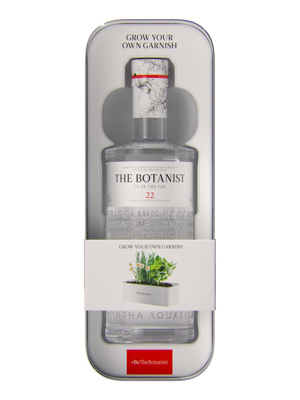 The Botanist Gin Tin Planter 46% 1L gift pack | Frankfurt Airport ...