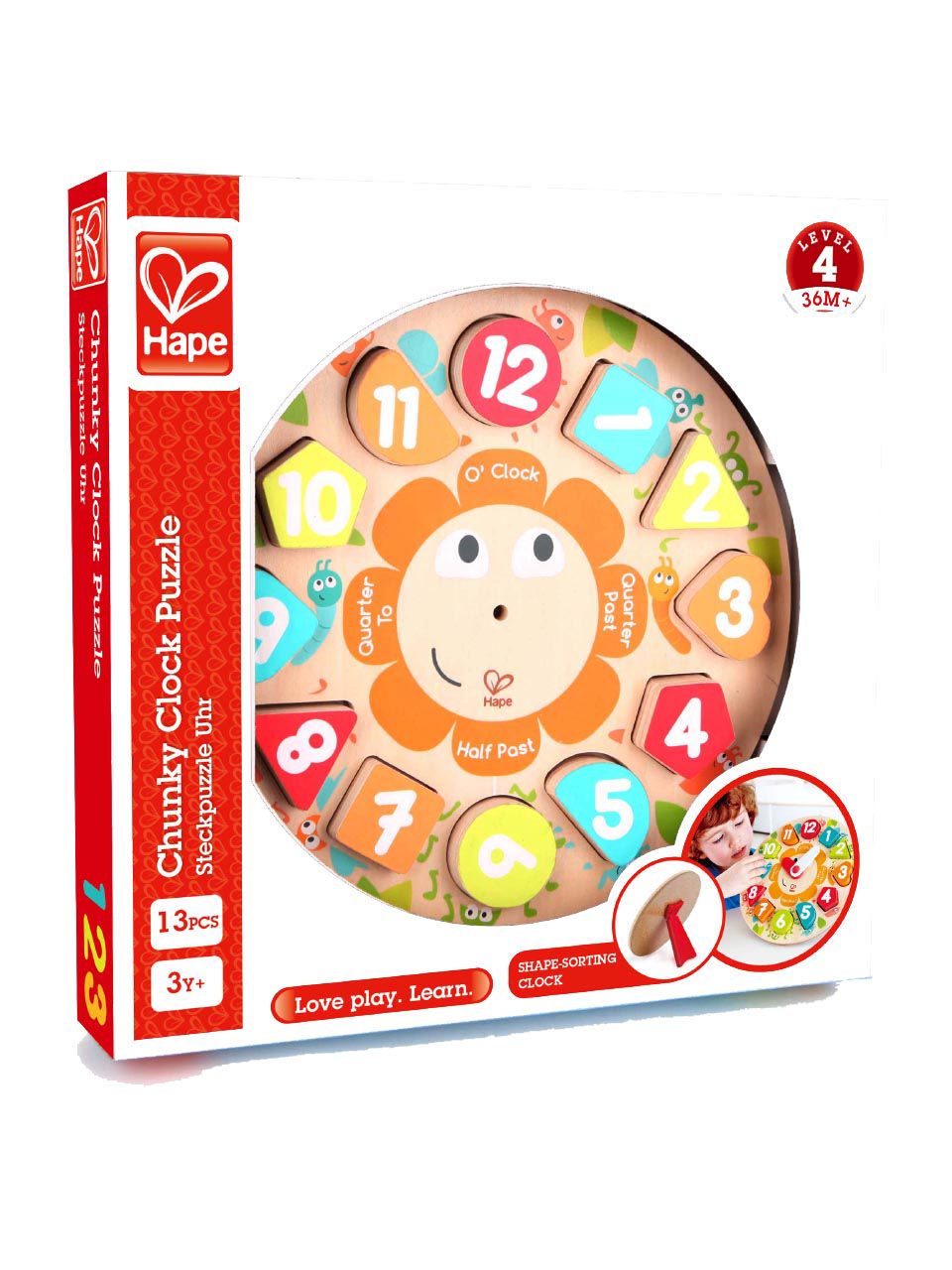 Hape, puzzle clock | Frankfurt Airport Online Shopping