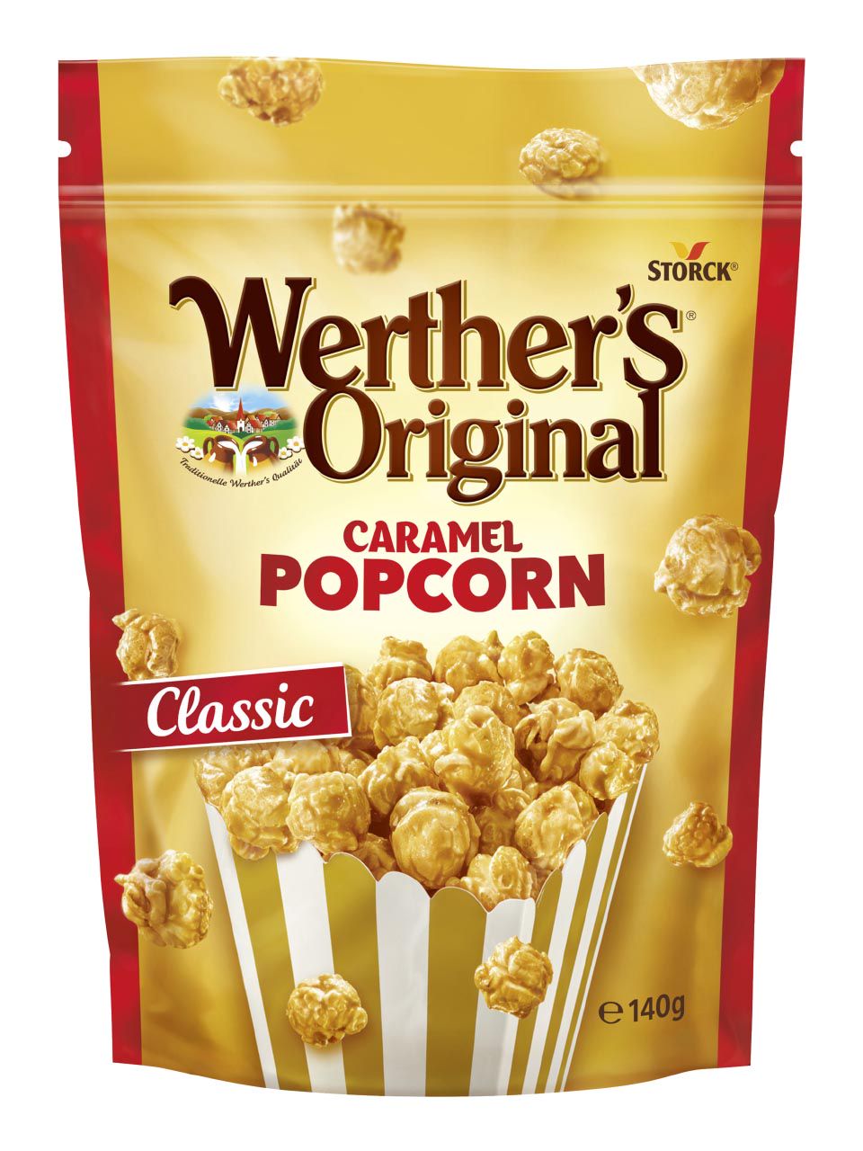 WO Popcorn Caramel 140g | Frankfurt Airport Online Shopping