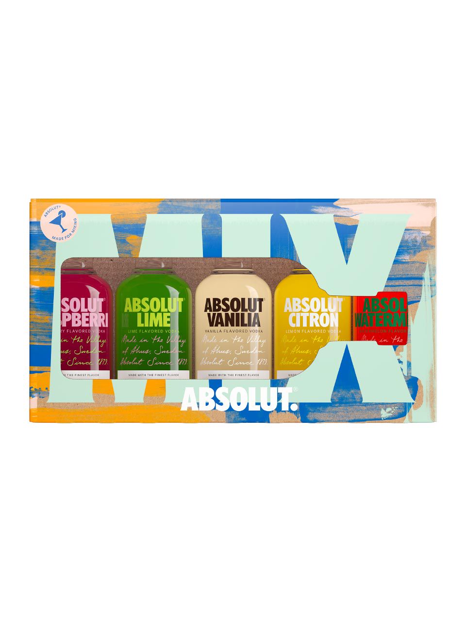 Absolut Swedish Vodka Five 38.8% 5x0.05L | Frankfurt Airport Online ...