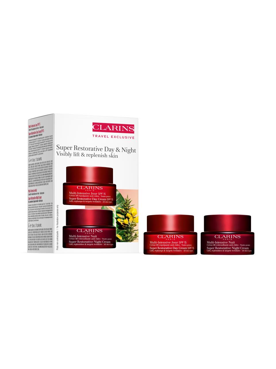 Clarins Super Restorative Set | Frankfurt Airport Online Shopping