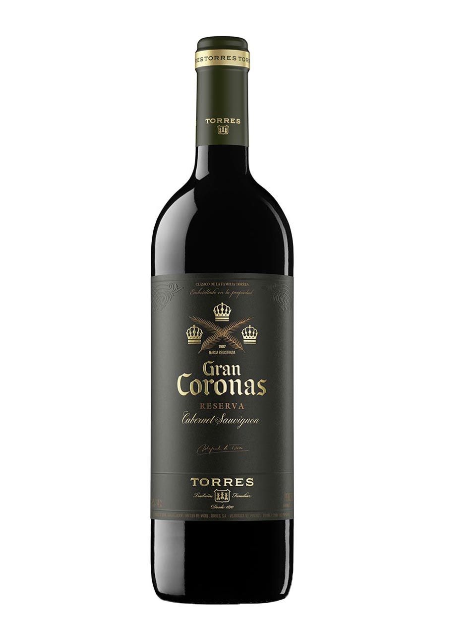Torres, Gran Coronas, Cabernet Sauvignon, Penedès, dry, red, 0.75L ...