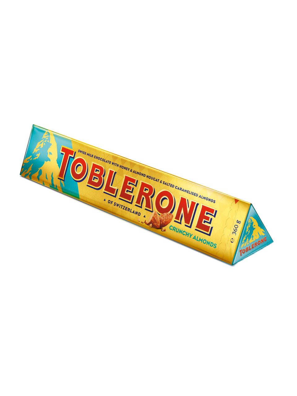 Toblerone Crunchy Almonds 360g | Frankfurt Airport Online Shopping