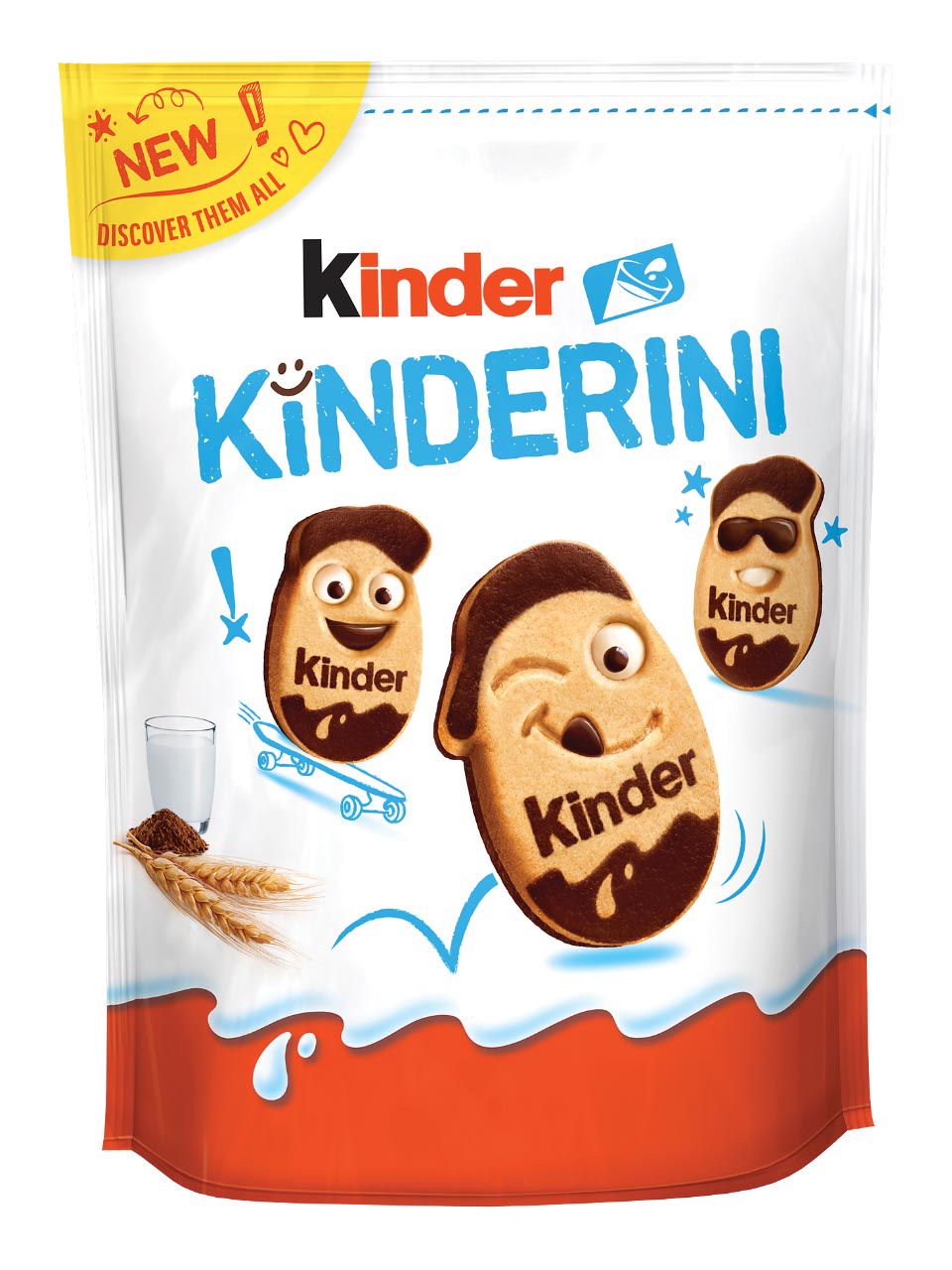 Kinder Kinderini cookies with cocoa content | Frankfurt Airport Online ...