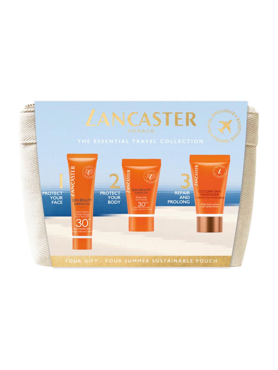 Lancaster Sun Care Sun Care Set | Frankfurt Airport Online Shopping