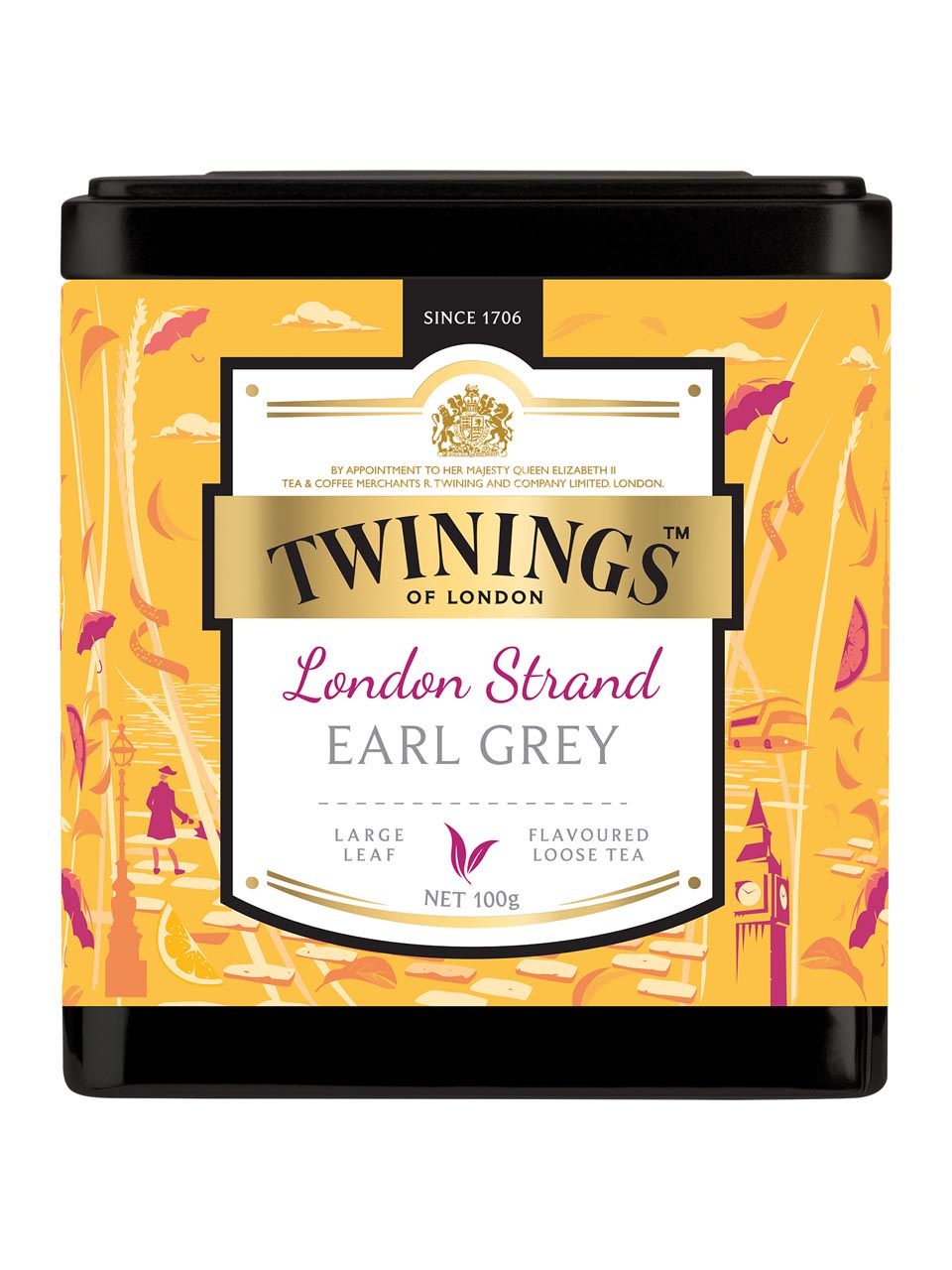 Twinings London Strand Earl Grey 100g Tin | Frankfurt Airport Online ...
