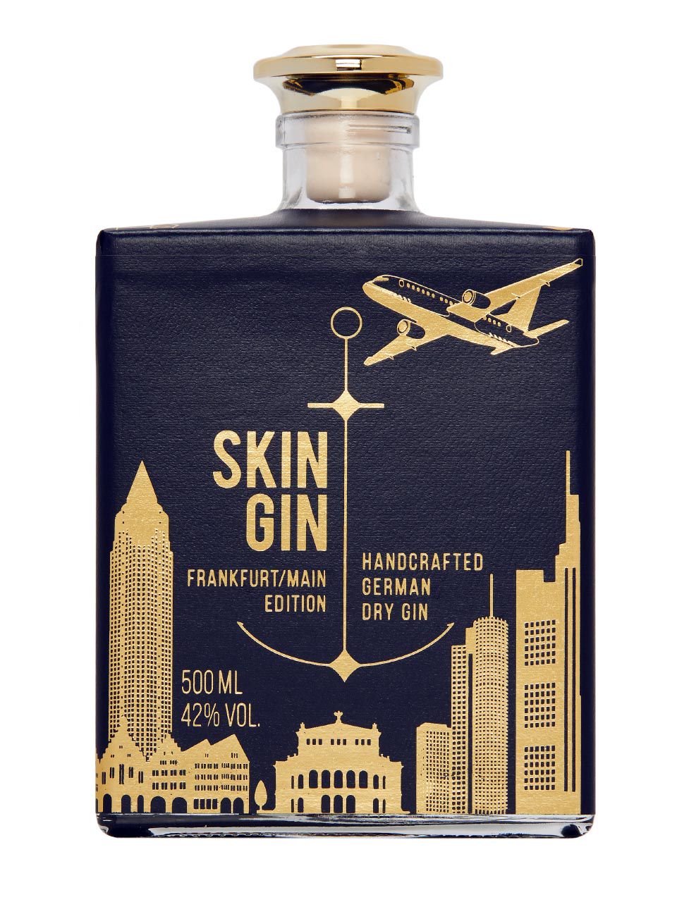 Skin Gin Handcrafted German Dry Gin Frankfurt Edition 42% 0.5L ...