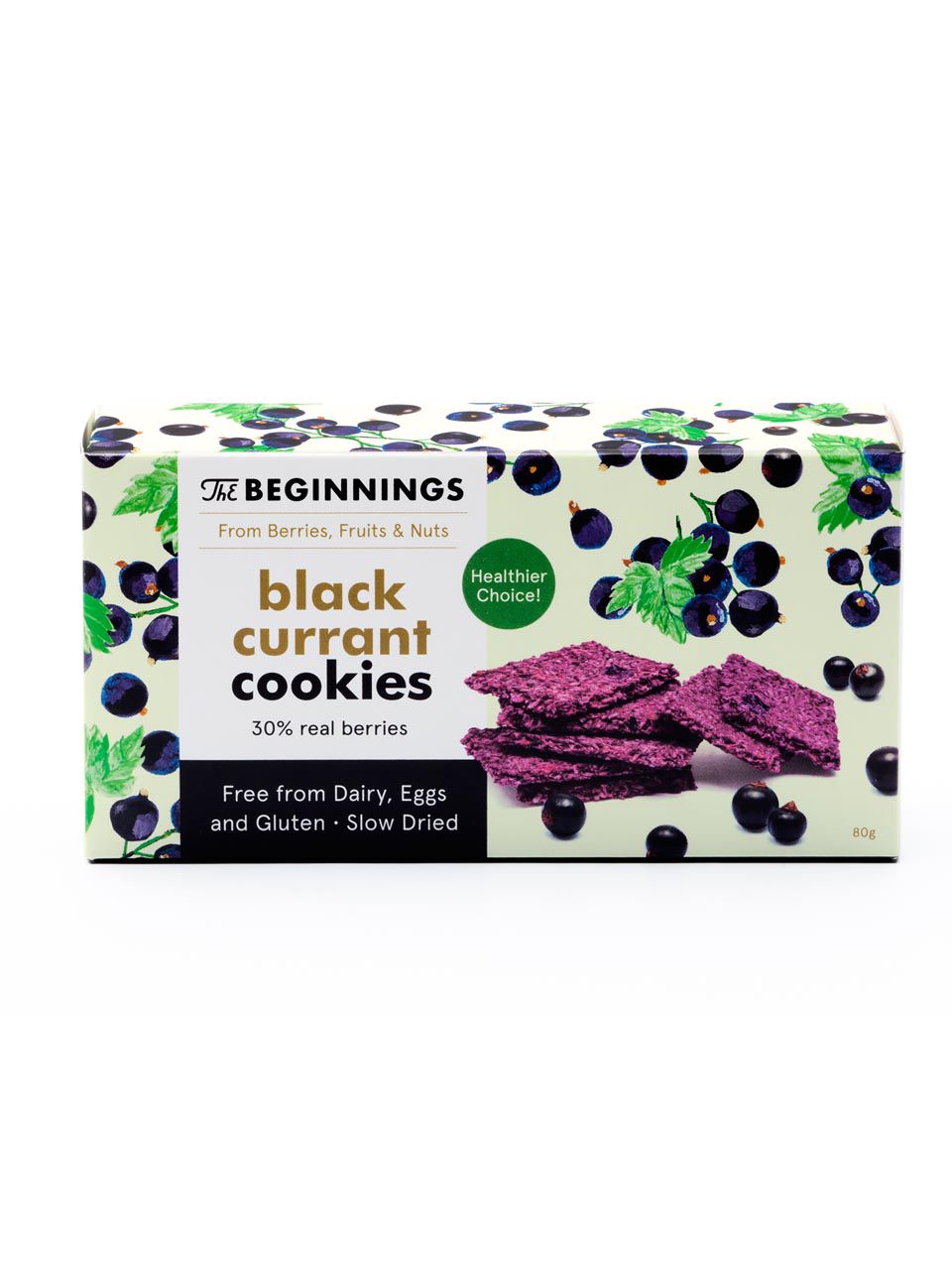 The Beginnings Blackcurrant cookies made with berries, fruits & nuts ...