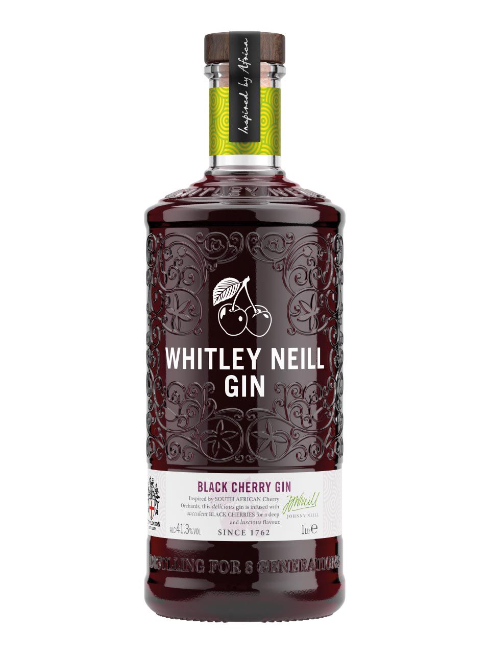 Whitley Neill Black Cherry Gin 43% 1L | Frankfurt Airport Online Shopping