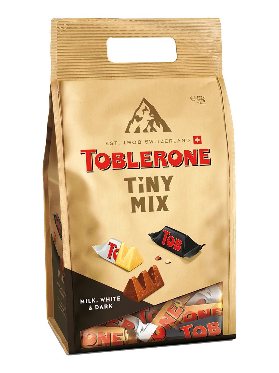 Toblerone Tiny Classic Mix Bag 408g | Frankfurt Airport Online Shopping