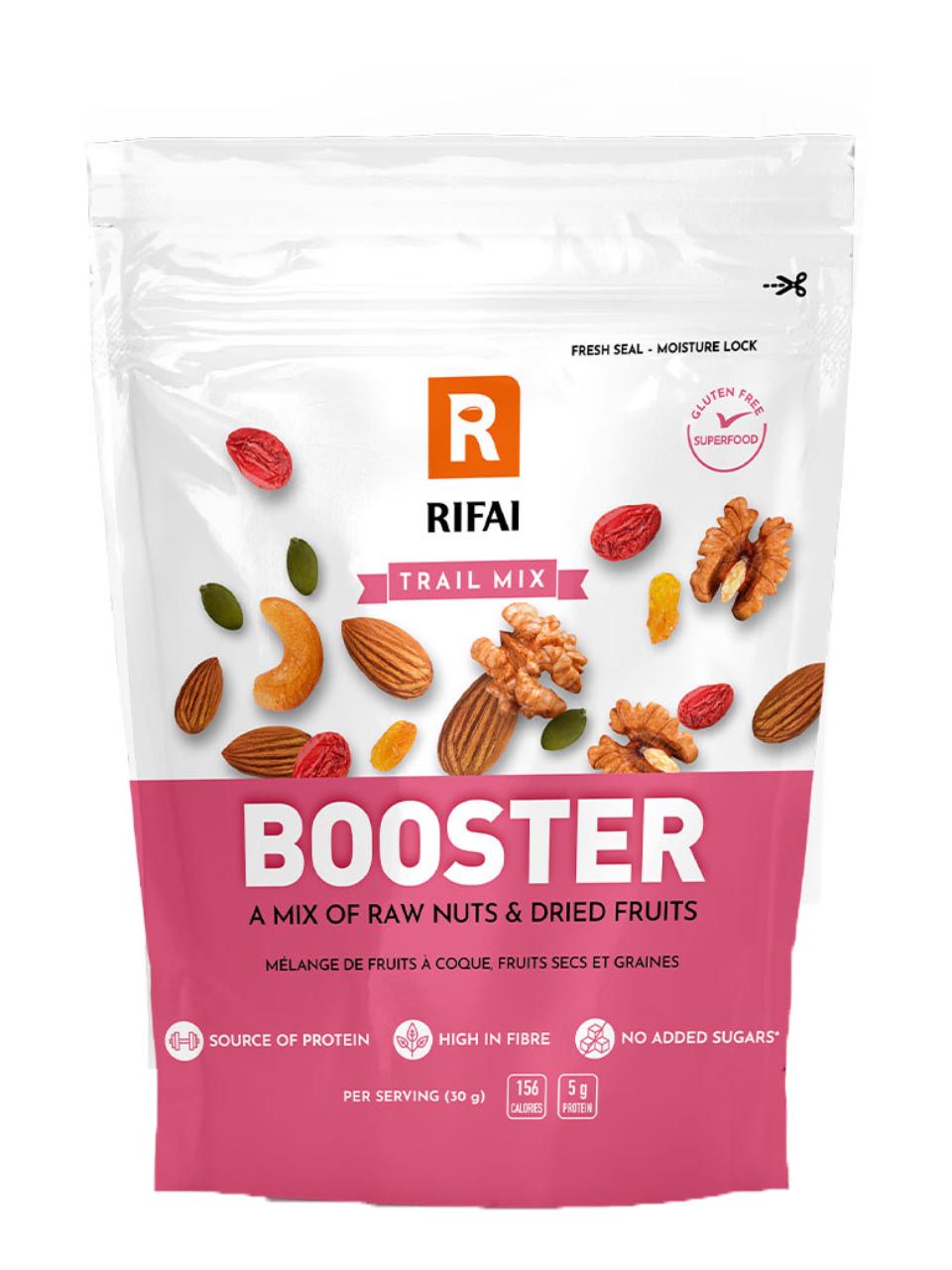 Rifai Booster mix of raw nuts and dried fruits | Frankfurt Airport ...