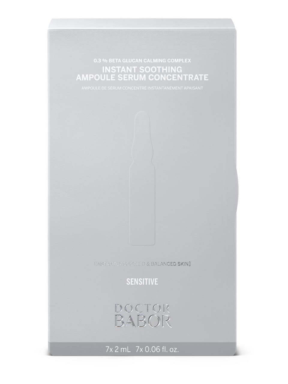Babor Doctor Babor Instant Soothing Ampoule Serum Concentrate 14 ml ...