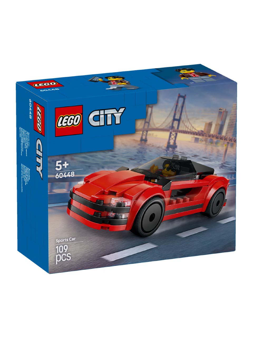 LEGO System A/S, City Great Vehicles, red sports car | 法兰克福机场网上购物