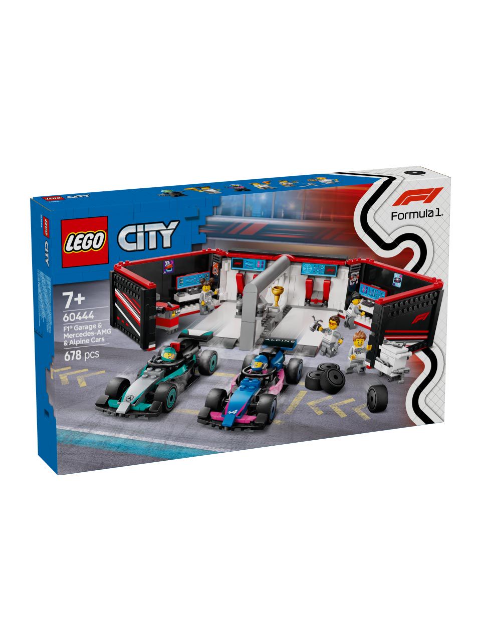 LEGO System A/S, City Project Alicia 2025, F1® Garage & Mercedes-AMG ...
