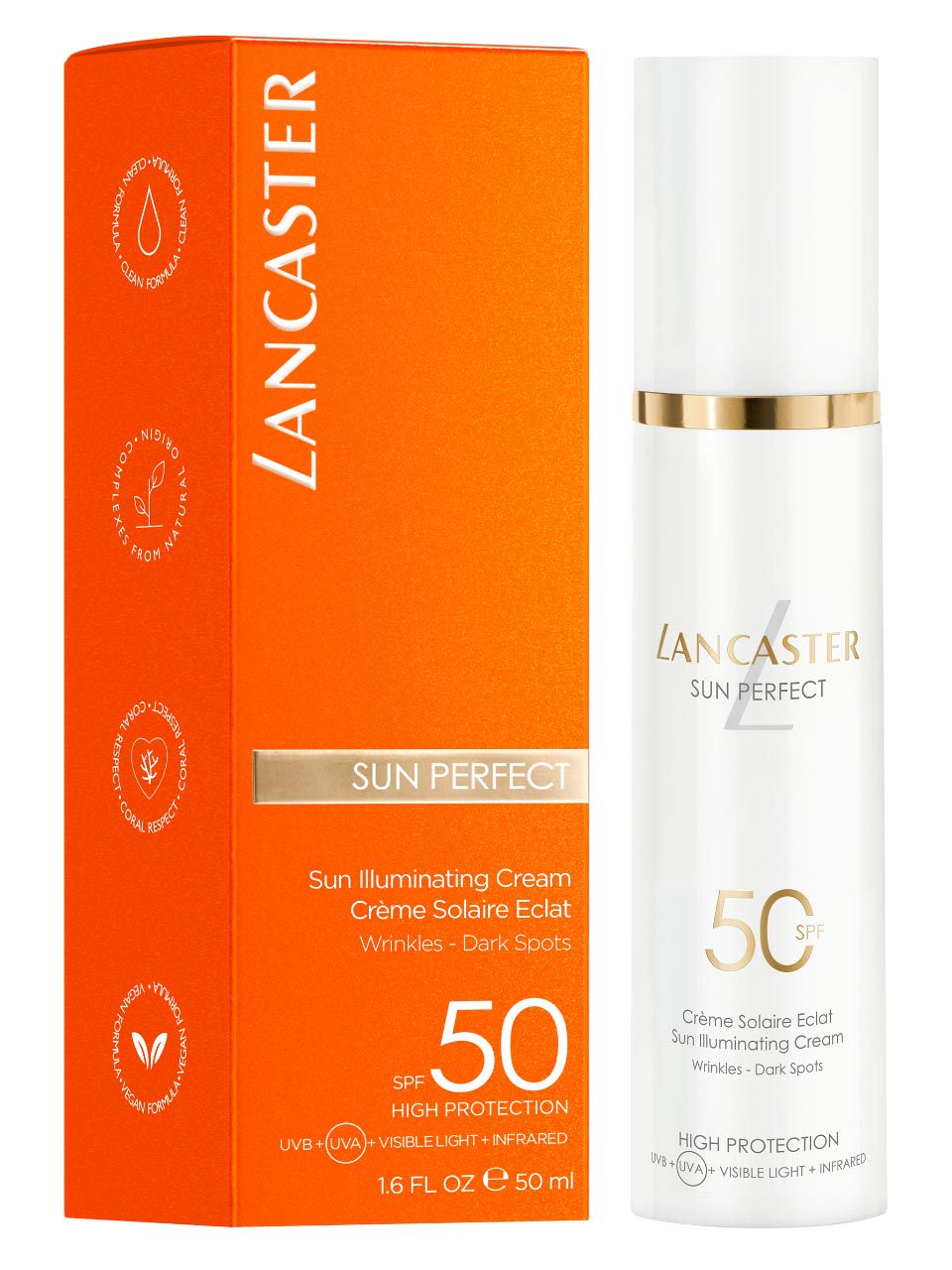 Lancaster Sun Perfect Age Control Illuminating Cream SPF 50 50 ml ...