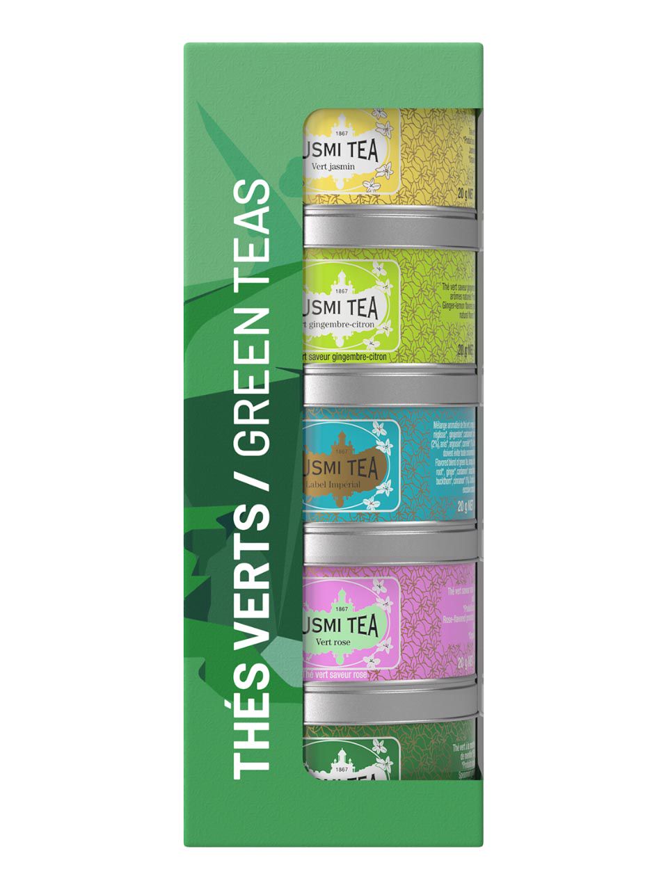 Organic Gift set of 5 flavored green tea miniatures | Frankfurt Airport ...