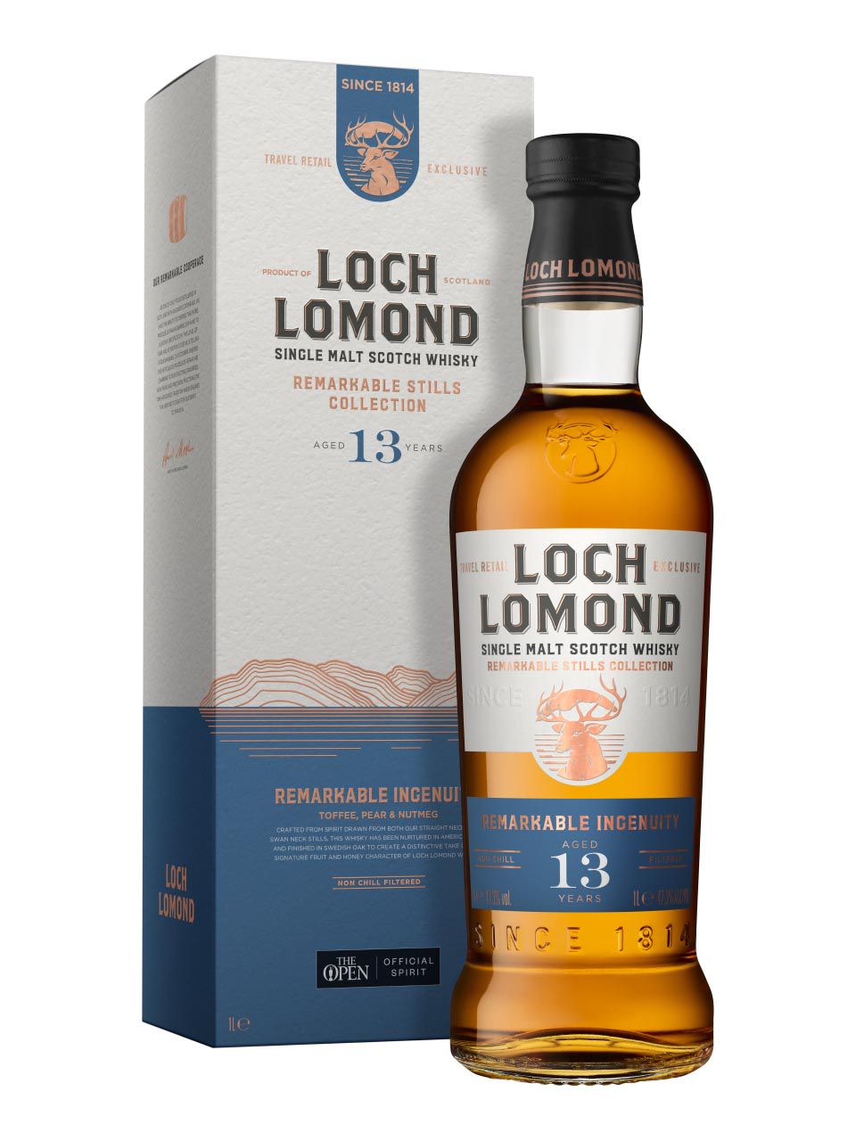 Loch Lomond 13y Remark Ingenuity Highland Single Malt Scotch Whisky 47. ...