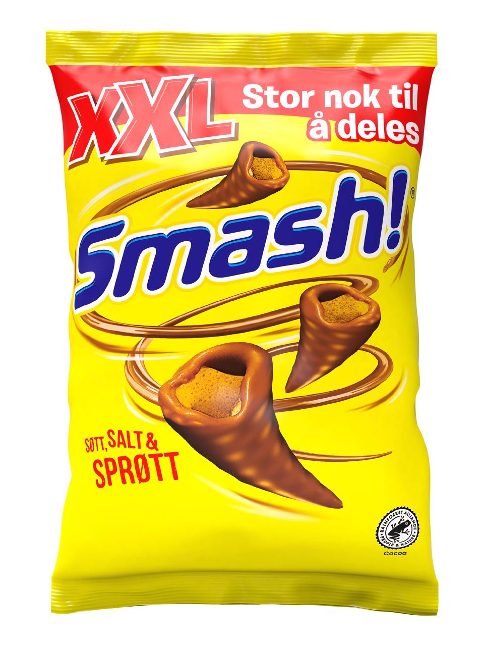 Smash! XXL Chocolate coated maize snacks. 350g | Frankfurt Airport ...