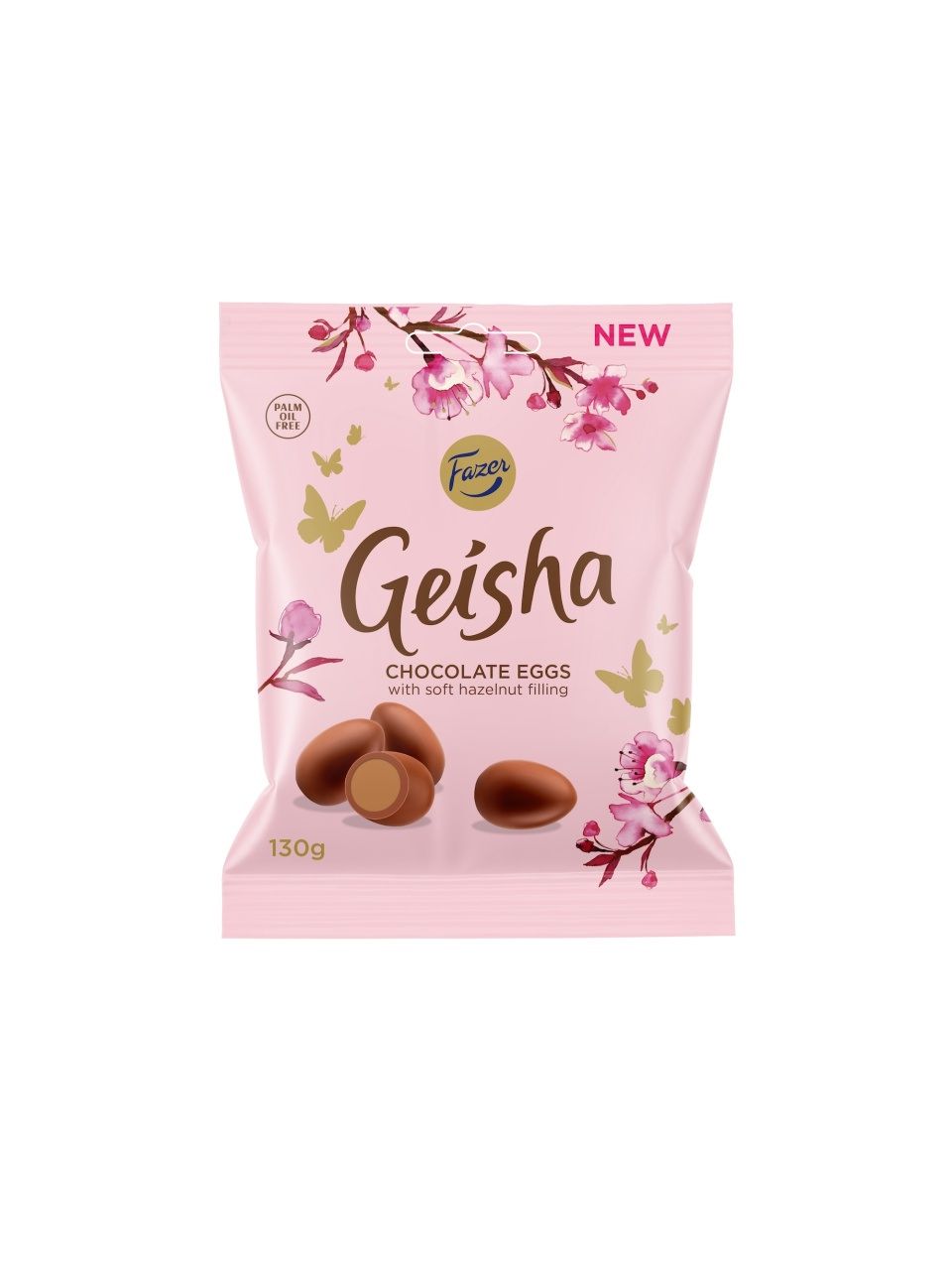 Fazer Geisha mini chocolate eggs with hazelnut nougat filling ...
