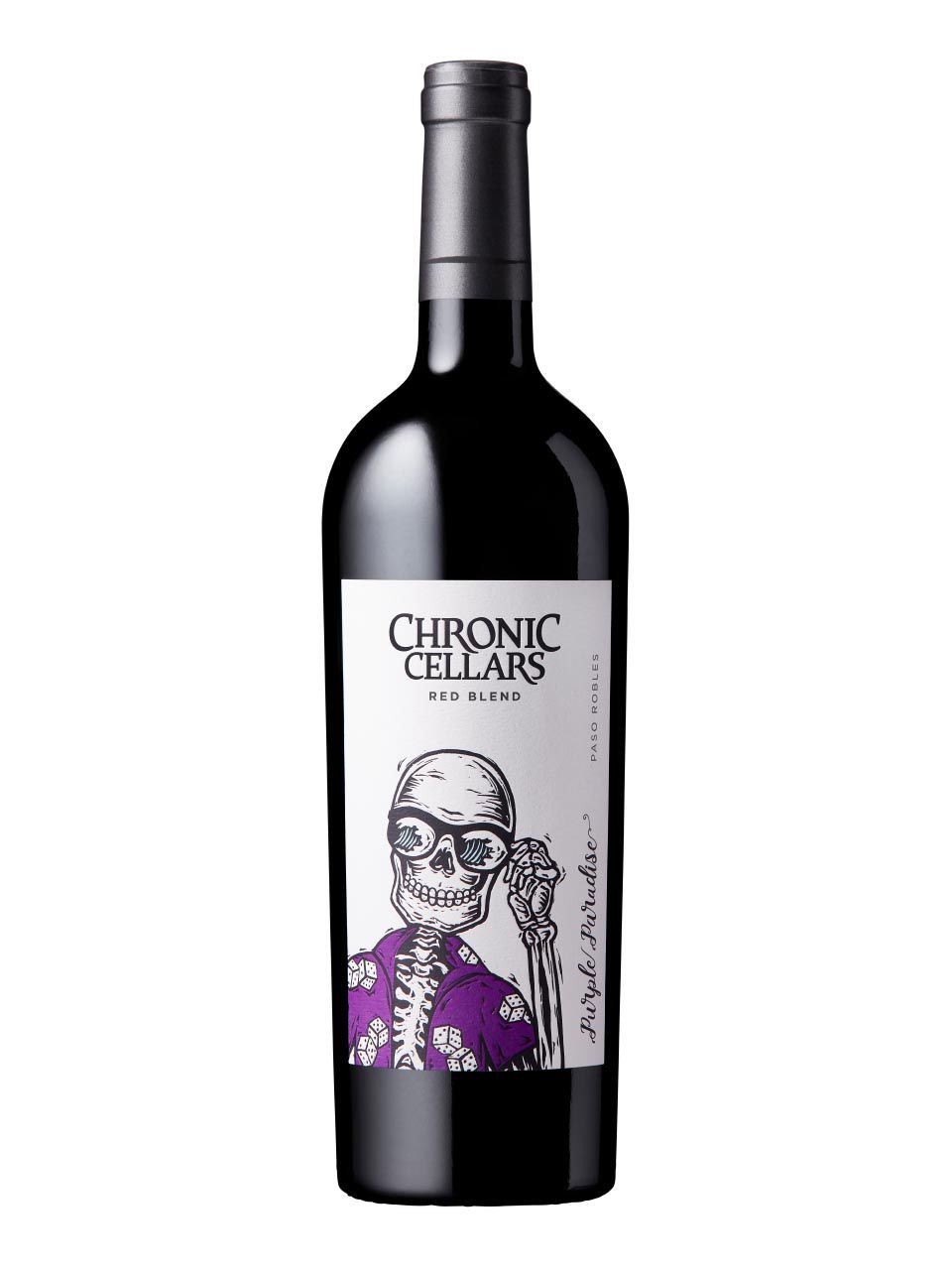 Chronic Cellars Purple Paradise Paso Robles California 干型红葡萄酒 0.75L ...