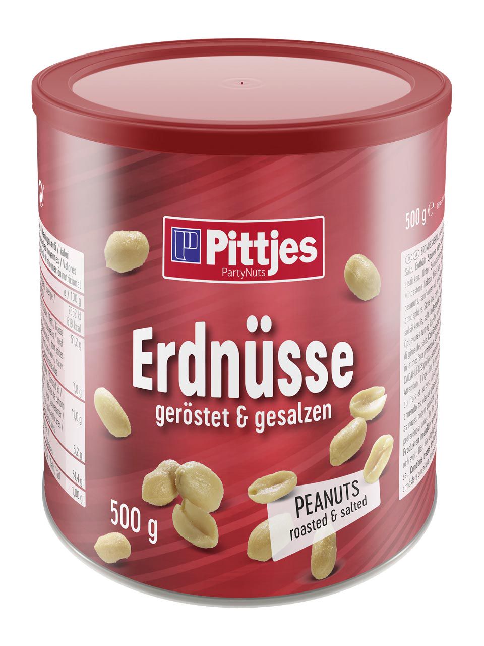 Pittjes Peanuts Salt Tin, 500g | Frankfurt Airport Online Shopping