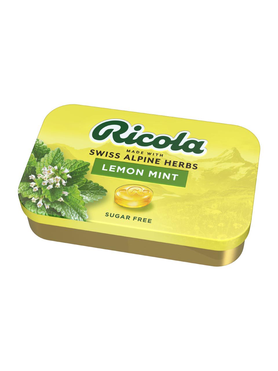 Ricola Lemon Mint Sugarfree 薄荷糖 75g（罐装） | 法兰克福机场网上购物