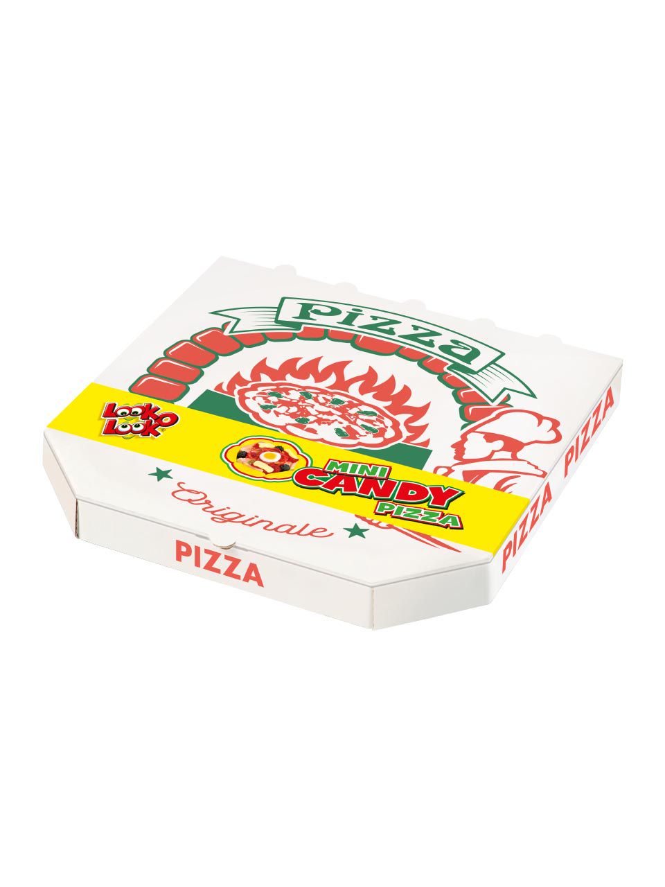 Look O Look gummy sweets with fruit flavor in pizza shape 85g ...
