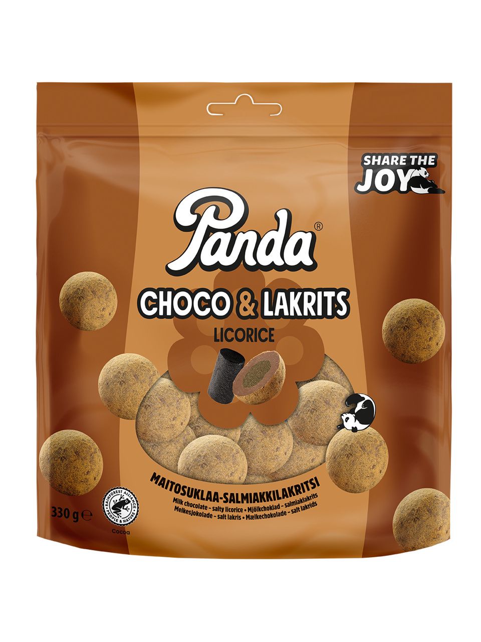 Panda Choco & Lakrits 330g | 法兰克福机场网上购物