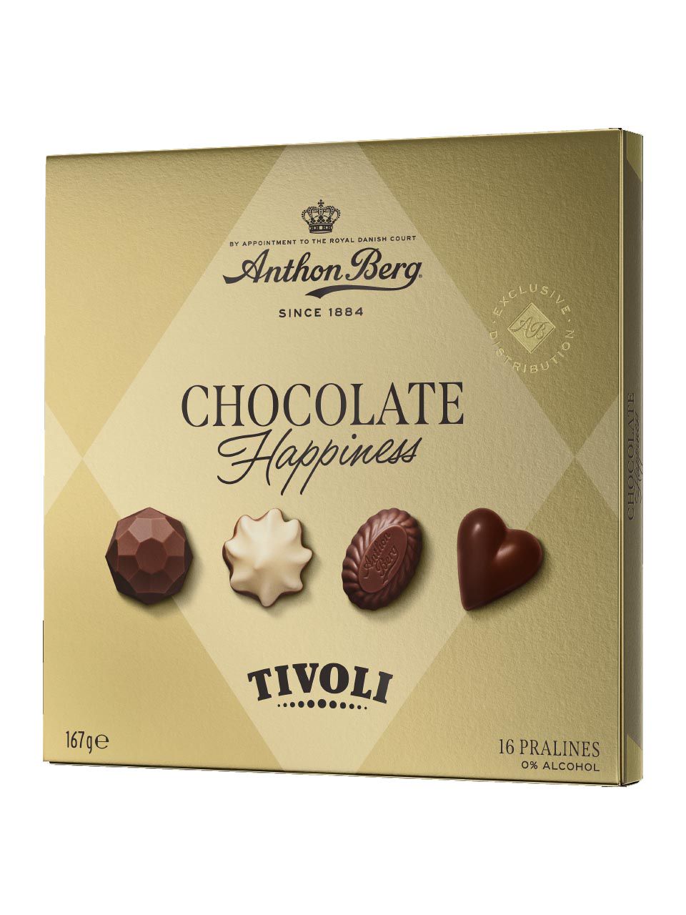 Anthon Berg Tivoli Chocolate Happiness 167g | Frankfurt Airport Online ...