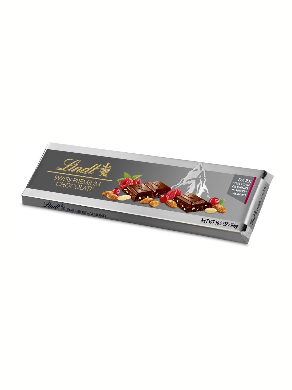 Lindt Silver Bar Dark Berry Almond 300g | Frankfurt Airport Online Shopping