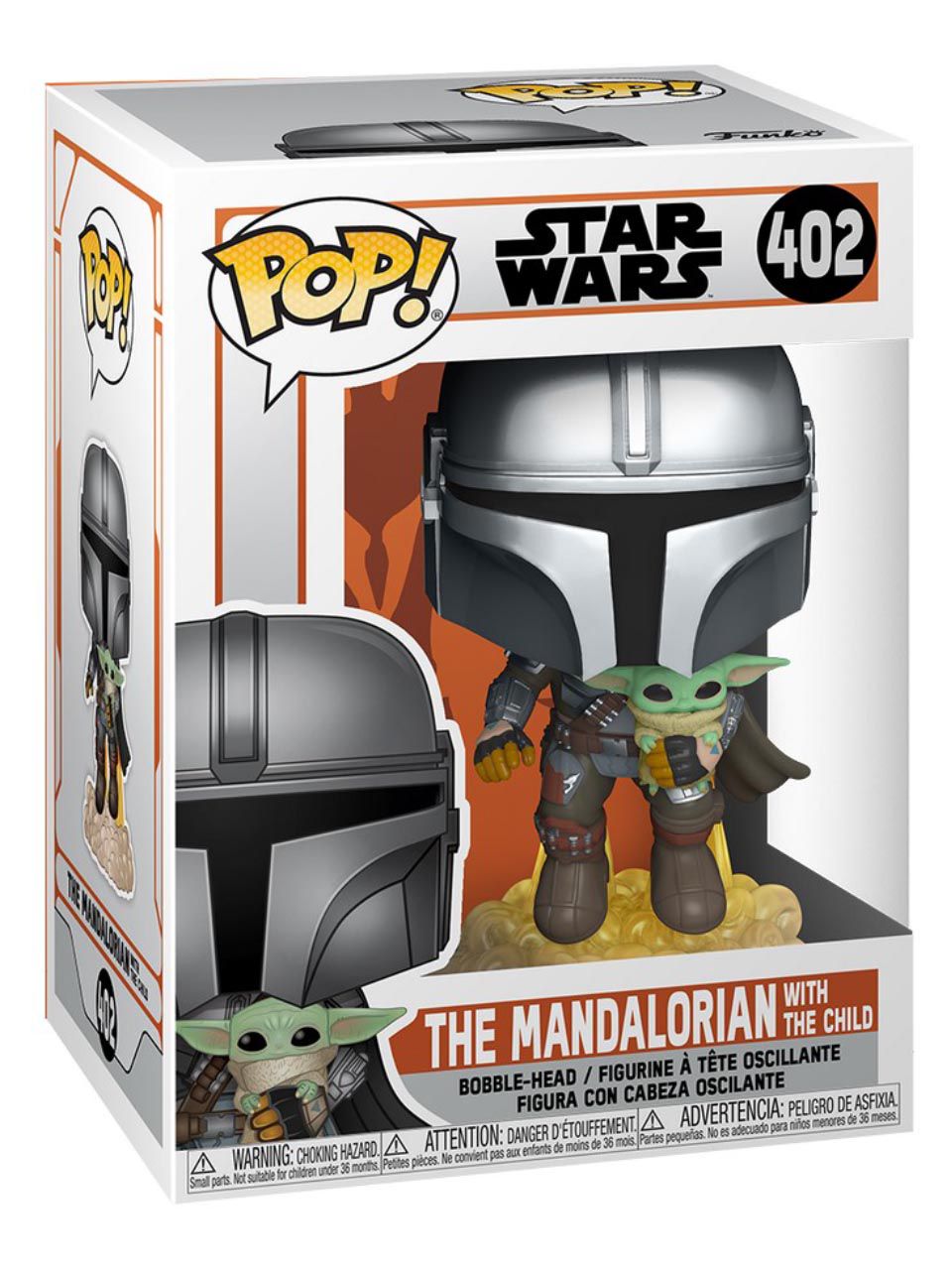 FUNKO, the mandalorian- mando flying w/jet pack | Frankfurt Airport ...