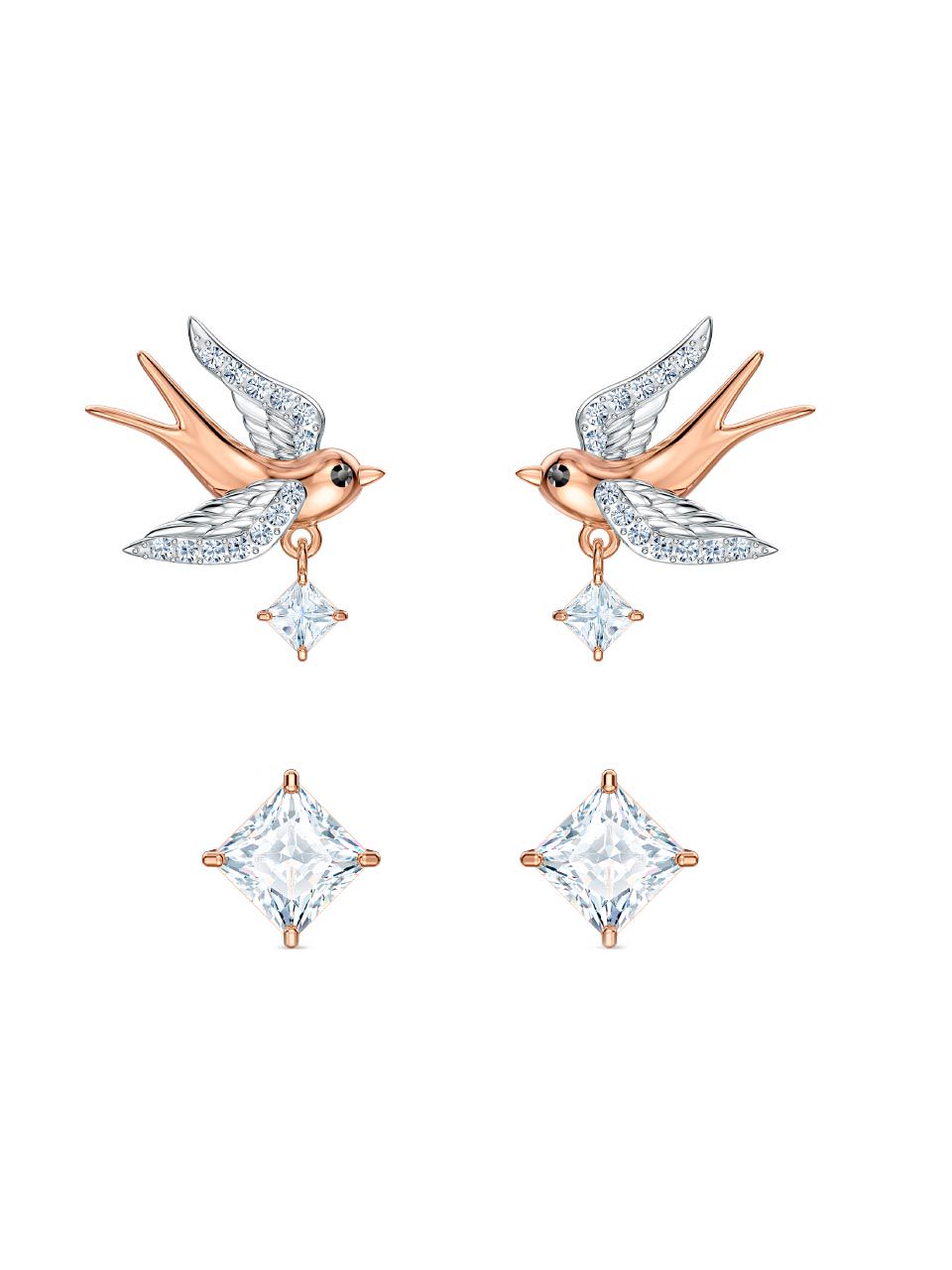 Swarovski pierced earrings store