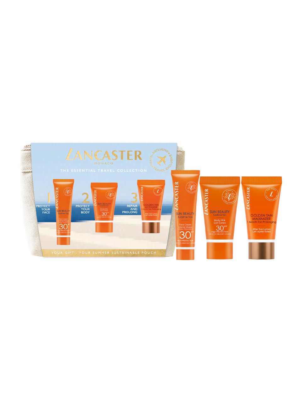 Lancaster Sun Care Sun Care Set | Frankfurt Airport Online Shopping