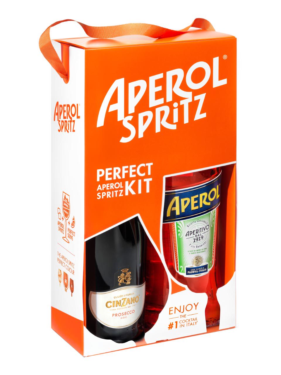 完美的 Aperol Spritz Kit 套装 – 1L Aperol 11 度和 0.75L Cinzano Prosecco 11 度 ...