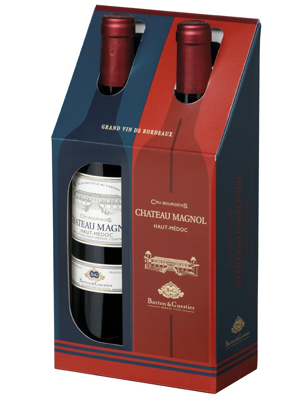 Château Magnol, Haut-Médoc, AOC, Cru Bourgeois, dry, red (twinpack) 2x0 ...