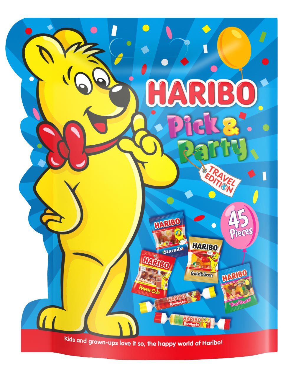 Haribo Pick&Party Pouch Minis 748g | Frankfurt Airport Online Shopping