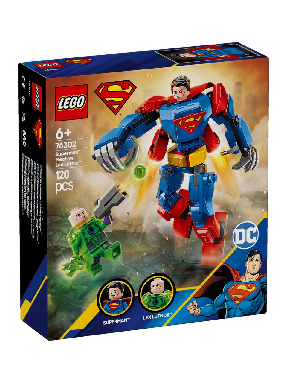 LEGO System A/S, Super Heroes Dc, superman™ mech vs. lex luthor ...