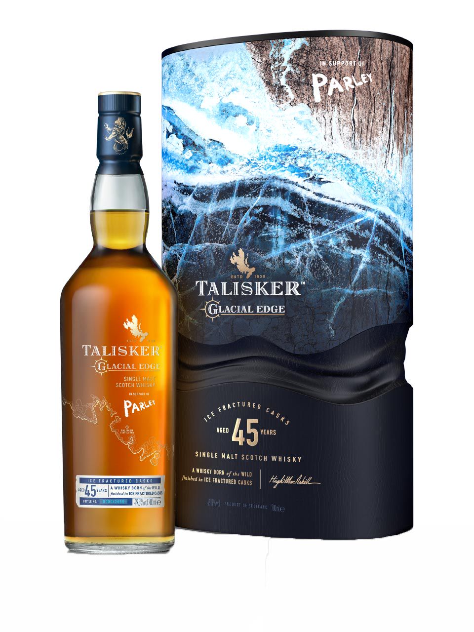 Talisker Glacial Edge 45yo Single Malt Scotch Whisky 49.8% 0.7L gift ...