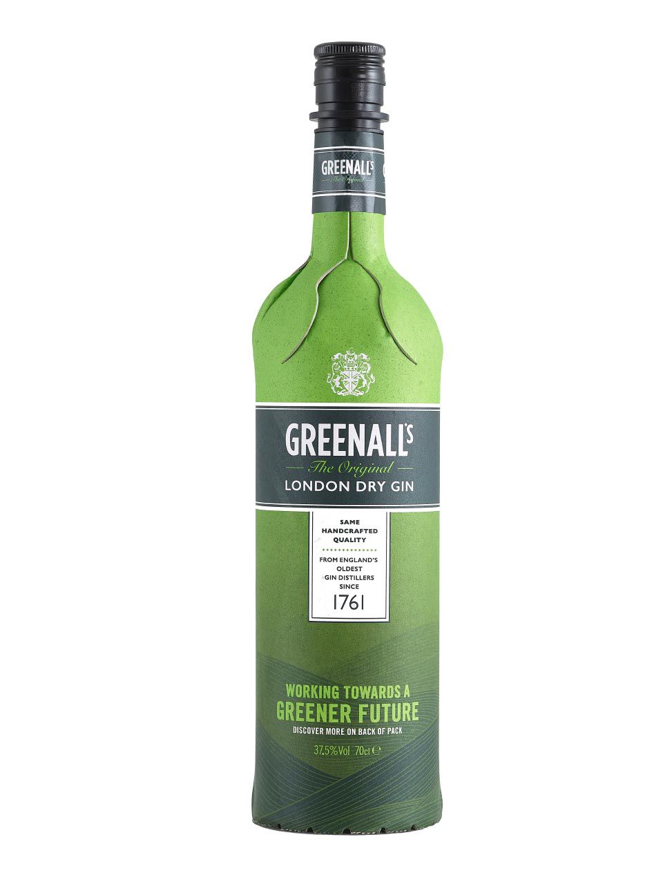 Greenall's London Dry Gin 37.5% 0.7L Paper Bottle | Frankfurt Airport ...