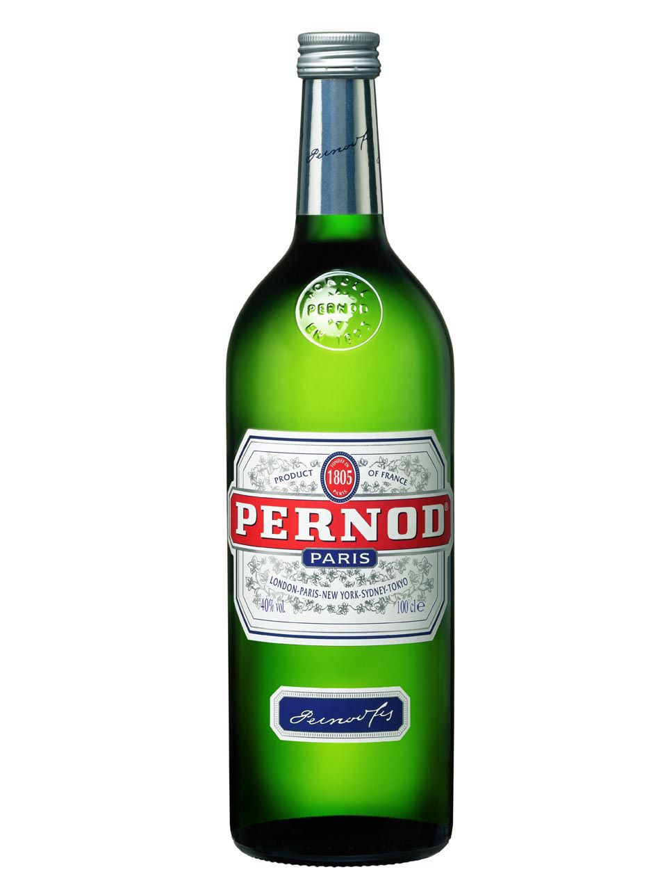 Pernod Aniseed French Apéritif 40% 1L | Frankfurt Airport Online Shopping