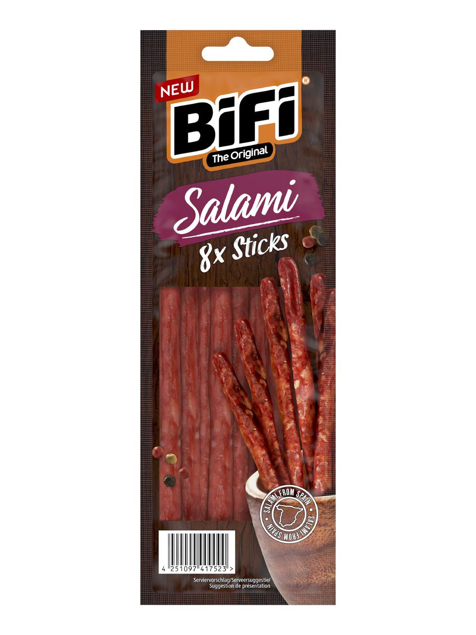 BIFI RUSTIC STICKS SALAMI 8X80G | 法兰克福机场网上购物