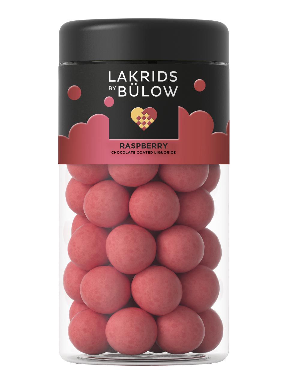 Liquorice coated with raspberry, white chocolate and sugar | Frankfurt ...