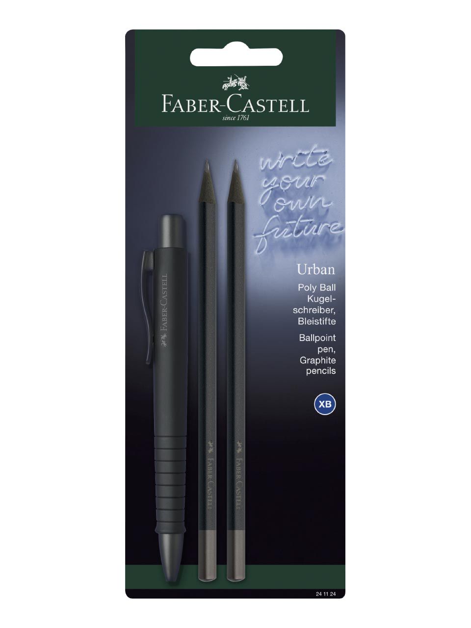 Faber-Castell, Allgemeines Schreiben, pen + pencil black | Frankfurt ...