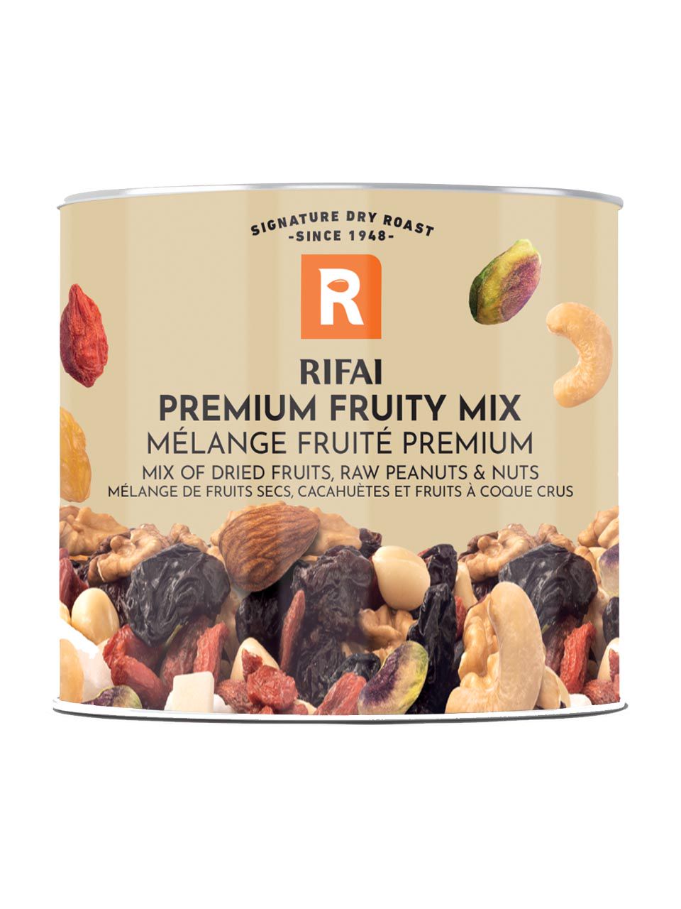 Rifai Premium Mix of dried fruits, raw peanuts & nuts | Frankfurt ...