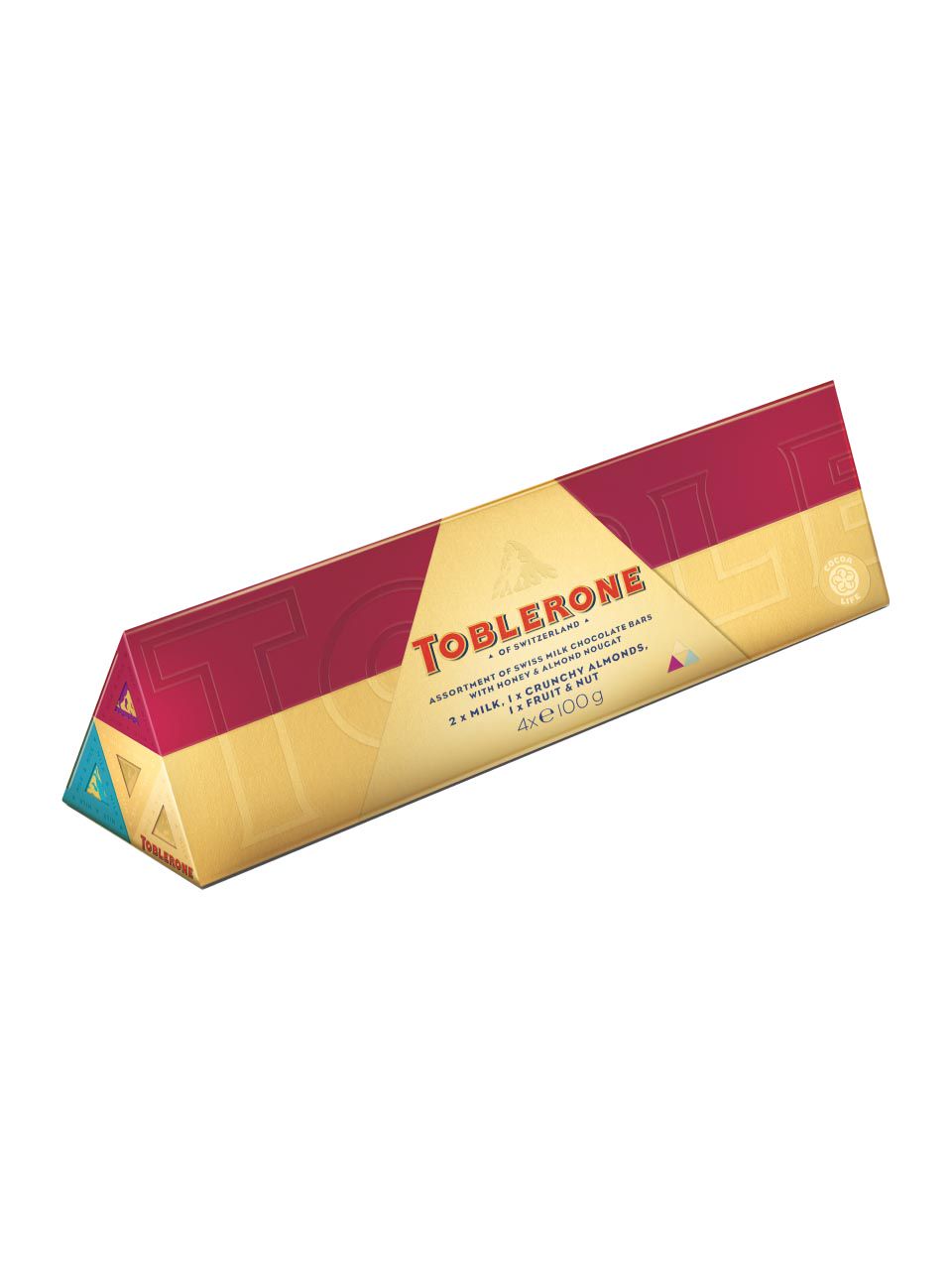 Toblerone Bundle Fruit Collection 4 x 100 g Frankfurt Airport Online Shopping