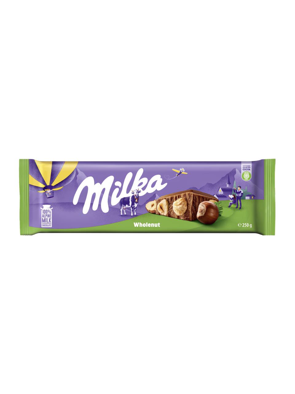 Alpine milk chocolate with whole hazelnuts 250g | Frankfurt Airport ...