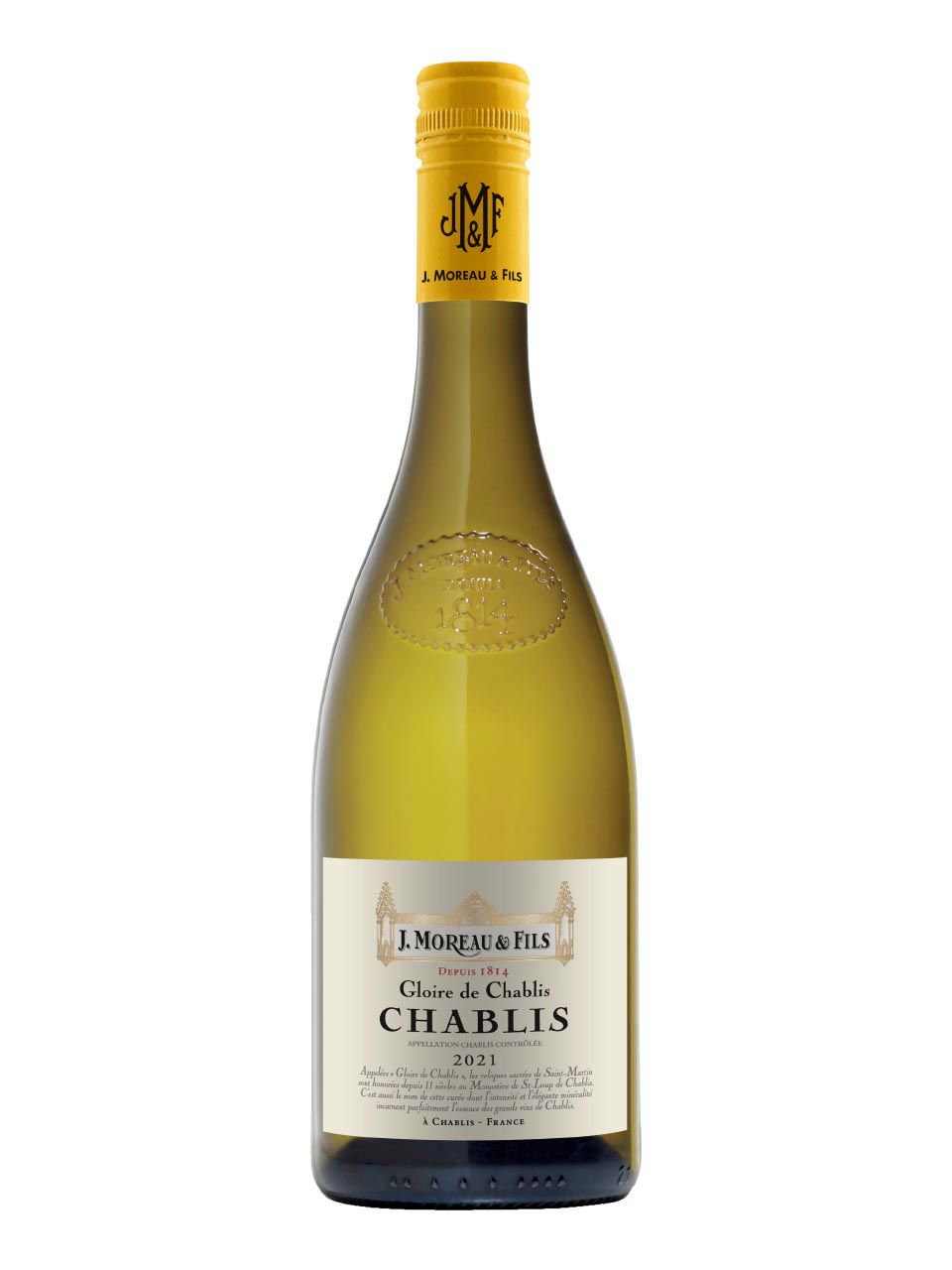 J. Moreau & Fils, Chablis, AOC, dry, white, 0.75L (screw cap ...