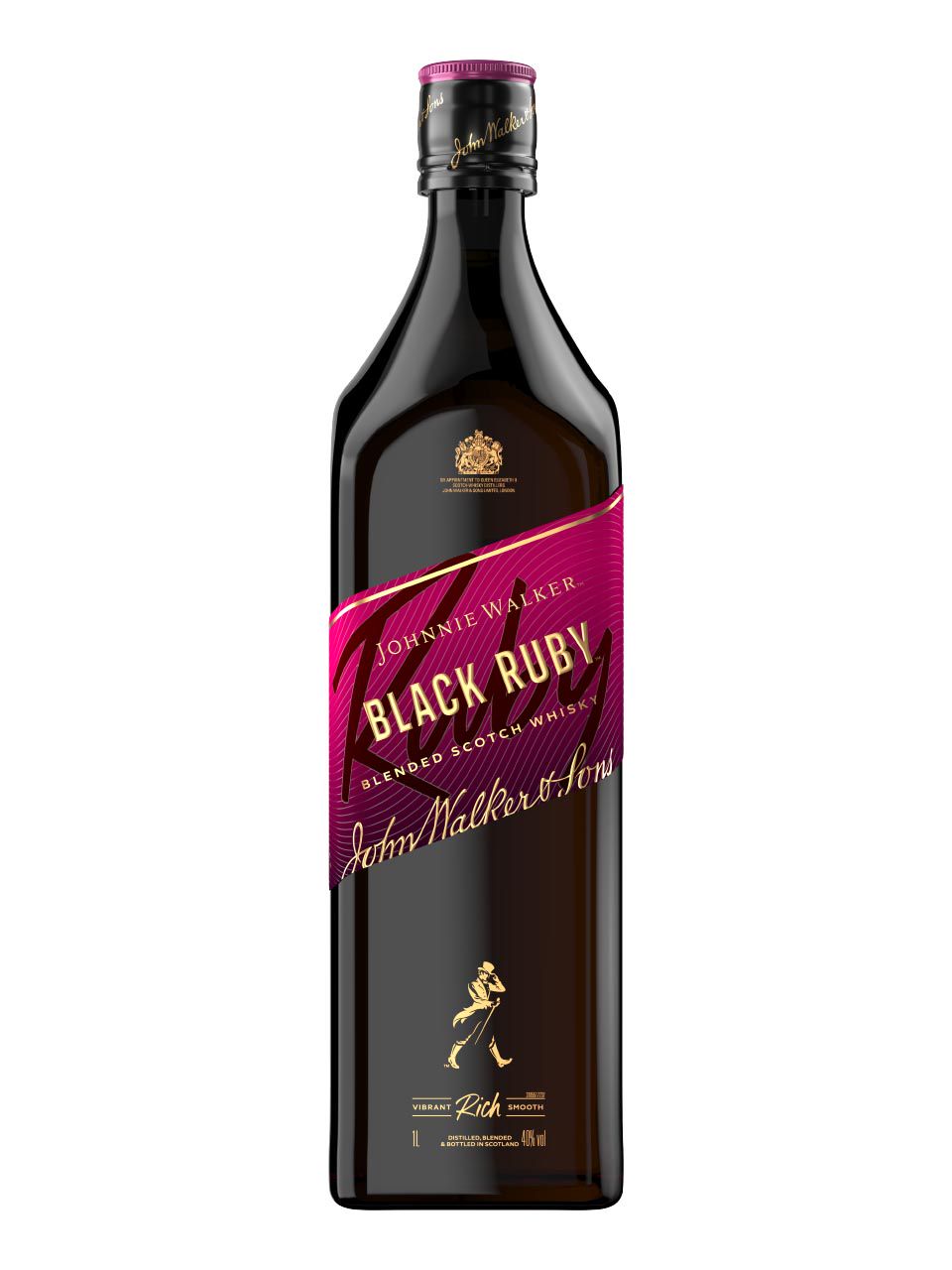 Johnnie Walker Black Ruby Blended Scotch Whisky 40% 1L | Frankfurt Airport Online Shopping